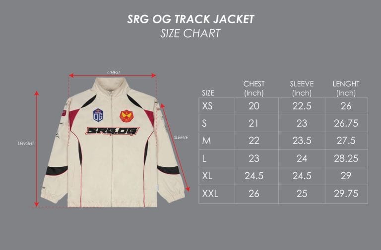 SRG OG TRACK JACKET X PLAYAZ X HIGH CULTURED X PROTECH - playaz.my